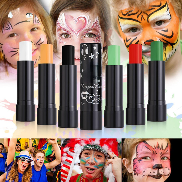 Blue Face Body Paint Stick Eye Black, Royal Blue Face Painting for ...