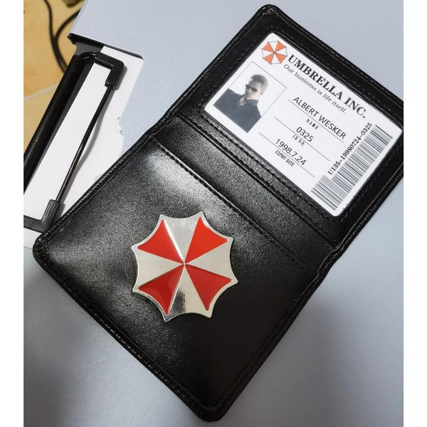 1PCS Resident Evil Card Pack With Albert Wesker Employee ID | Wish