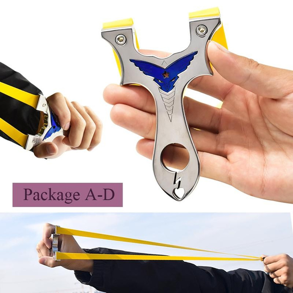 Stainless Steel Slingshot Outdoor Competitive High-power Hunting ...