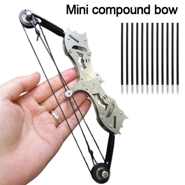 6.3"/9" Mini Archery Bow Set - Compact Compound Bow for Hunting and ...