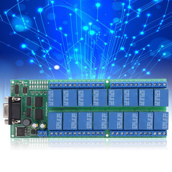 Relay Module, R223C16 16-Channel Relay Module, Smart Module Serial Port ... Relay Module, R223C16 16-Channel Relay Module, Smart Module Serial Port ...
