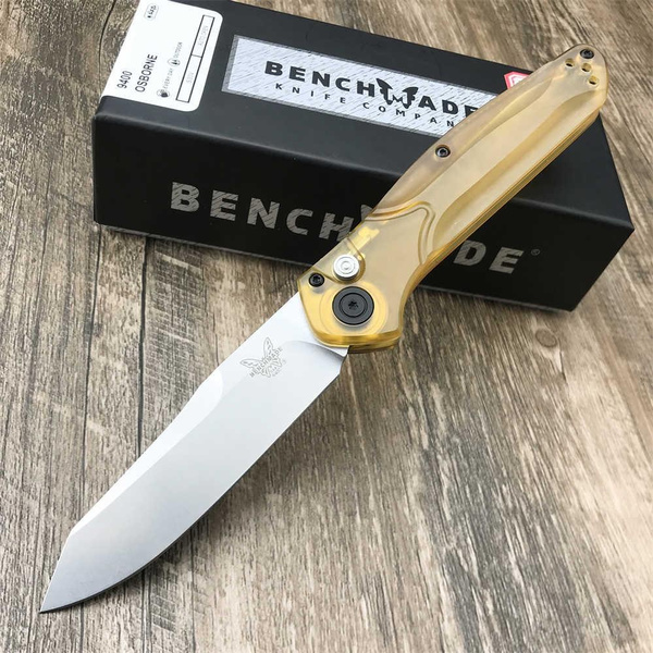 Benchmade BM 940 Osborne Spring Assisted AUTO Folding Knife D2 Satin ...
