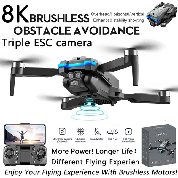 New Higher Quality S8S 5G FPV Drone Using Brushless Motor with Triple ...