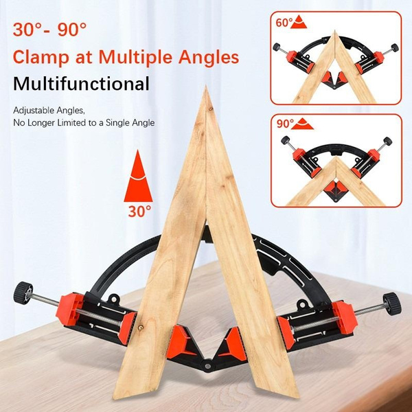 Adjustable 30-90 Degree Woodworking Clamp Rack Household Fixing Tool ...