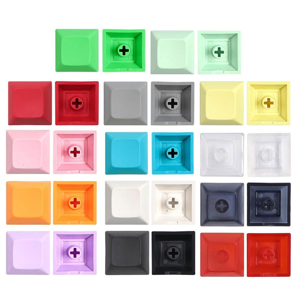 DSA 1U Keycap Set PBT Blank Keycaps DSA 1U Height Keycap Set For Gaming ...