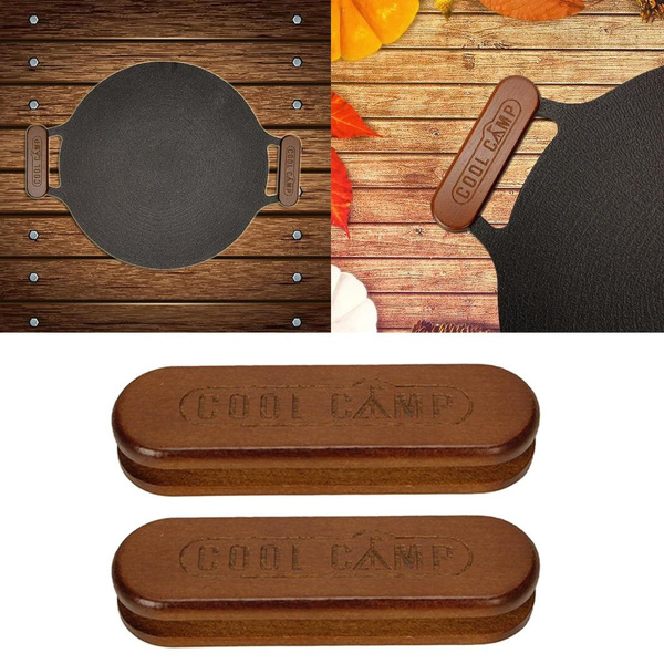 1 Pair Hot Pot Grip Handles Assist Handle Cover Heat Insulated Handle ...