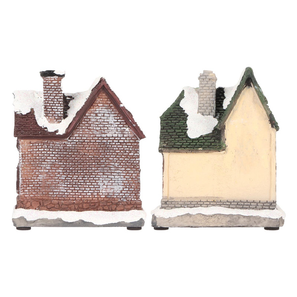 Christmas Village Light Up House, LED Lighted Christmas House with 3D ...