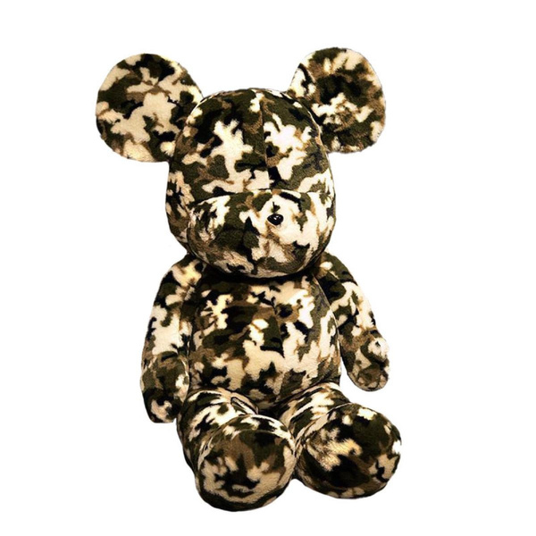 Multicolor Dazzle Tide Play Violent Bear Plush Toy Cute Cuddle Bear ...