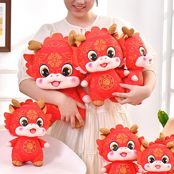Chinese Dragon Mascots Chinese Dragon Plush Toy Chinese Dragon Stuffed ...