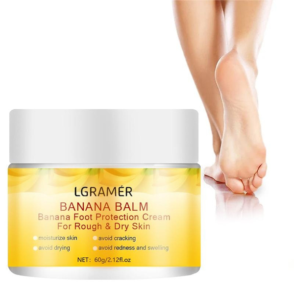 Banana Balm Foot Protection Cream for Rough & Dry Skin Heel Chapped ...