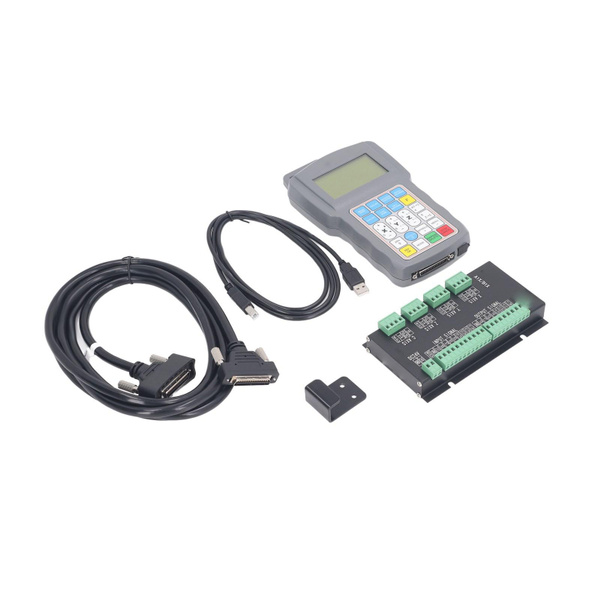 24VDC Motion Control System Engraving Machine Controller LCD Screen XYZ 3 Axes Engraver Control ...