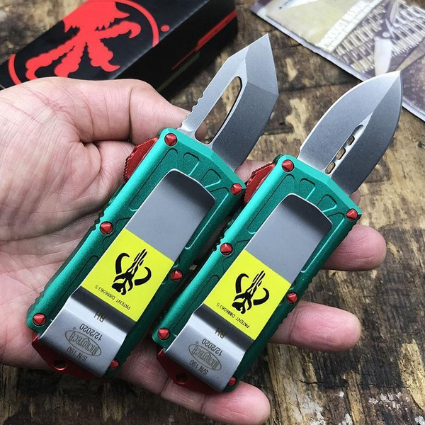 Flying Fish Micr/otech Tactical Mini OTF Pocket Spring Out The Front ...