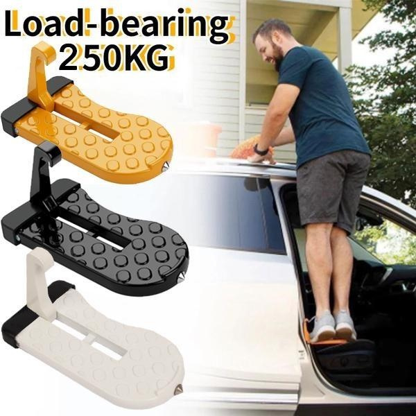 Foldable Car Roof Rack Step Car Door Step Universal Latch Hook ...