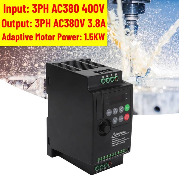 Variable Frequency Drive Vfd 1 5kw Ac380 400v Input Ac380v Output 3ph