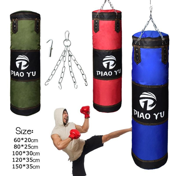 Boxing Sandbag with Hanging Chain - Ideal for Boxing, Kickboxing, and ...