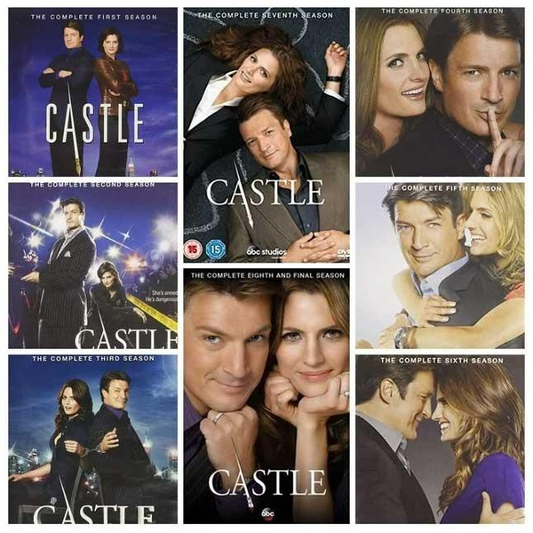 Castle Complete Series Season 1-8 1 2 3 4 5 6 7 8 DVD 38-Disc Movies ...