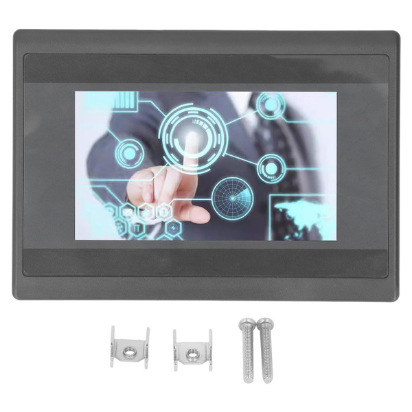 4.3 Inch HMI Touch Screen Human Machine Interface Panel PLC All in One ...