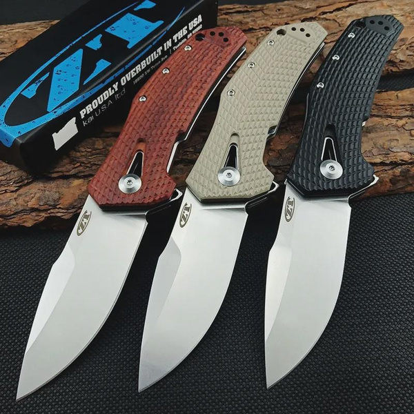 2023 Zero Tolerance ZT 0308 Combat Folding Knife 8Cr13Mov Blade G10 ...