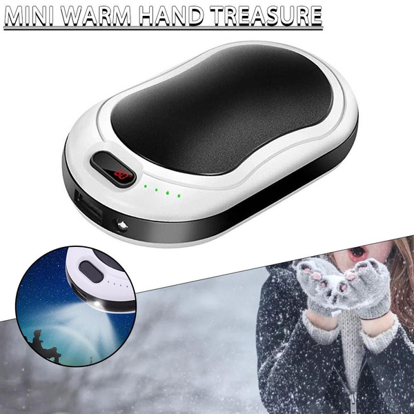 Home Use Hand Warmer 10000mAh Rechargeable 3 Levels Electric Pocket USB ...