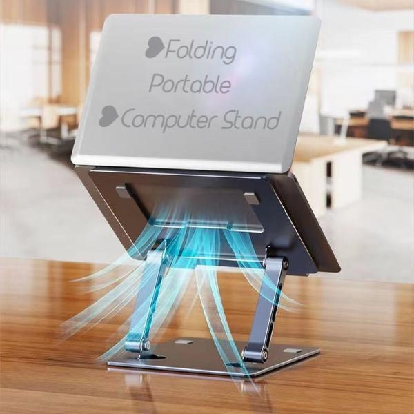 Metal Laptop Stand, Desktop Computer Stand, Steel Lifting Convenient ...