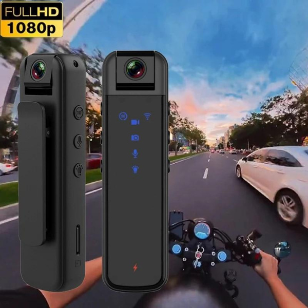 Rotatable Lens Motorcycle Back Clip Camera Mini Portable 1080P Motion ...