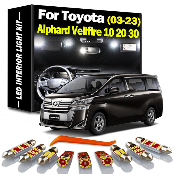 Car Accessories LED Bulb Interior Reading Door Light Kit For Toyota ...