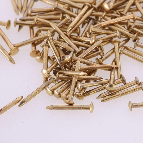 5PCS HO Scale 1:87 Railway Train Track Nail Model Metal Snag Fixing ...