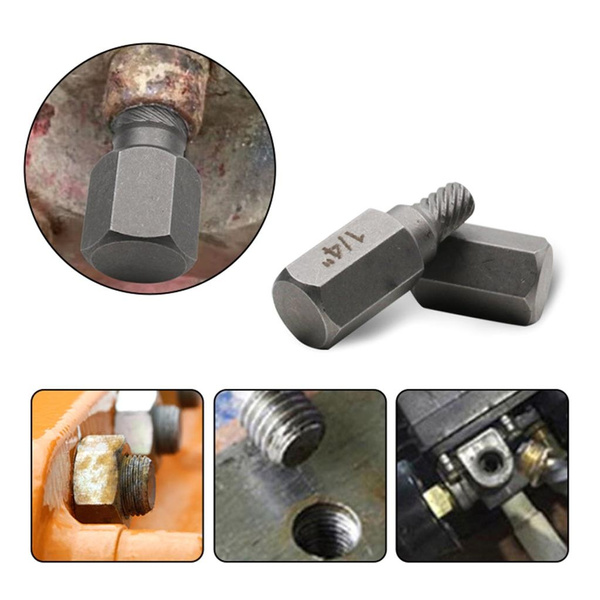 10Pcs Damaged Screw Extractor Drill Bit Set Multi-Spline Screw ...