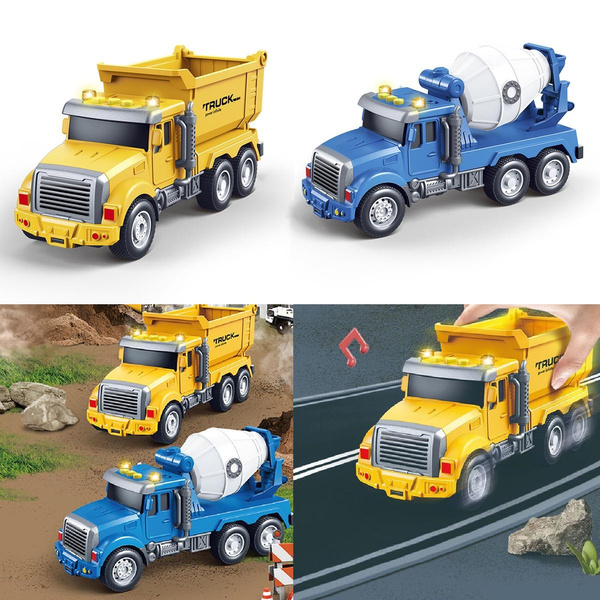 Newly 1 Set Mini Truck Toy Realistic Vivid Appearance Diecast ...