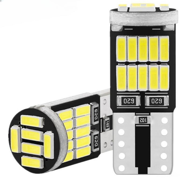 2PCS T10 W5W 194 501 Led Canbus Car Interior Light T10 26 SMD 4014 Chip ...