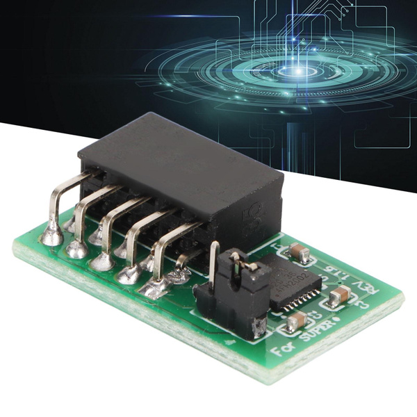10Pin SPI Module, Stable High Safety SPI Interface 9670 Chipset TPM 2.0 ...
