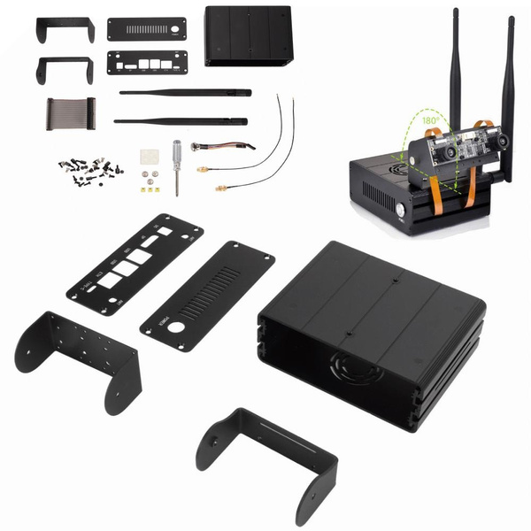 Aluminum Alloy Case for Jetson Orin, Mini Computer Case with Camera ...