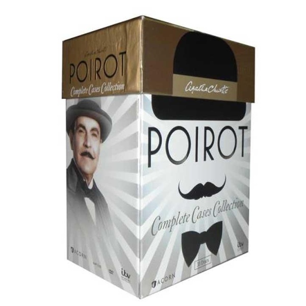 Agatha Christies Poirot Complete Cases Collection Season 1-13 DVD 33 ...