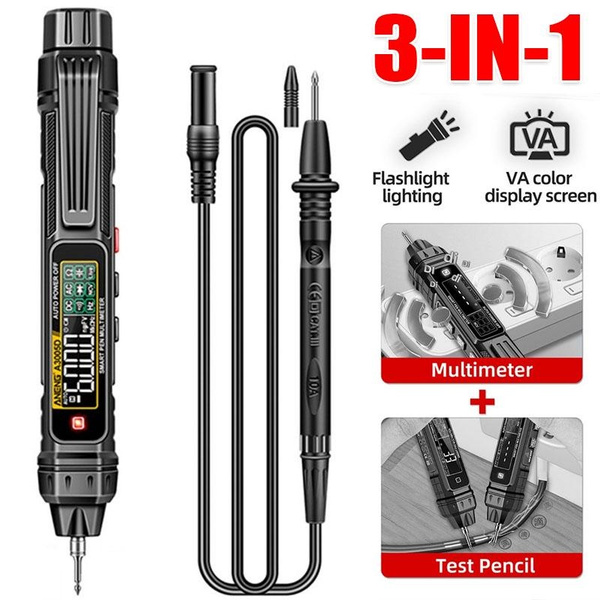 Non-contact Digital Multimeter, Smart Pen Type Multimeter, AC/DC ...