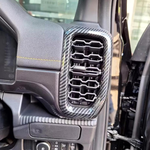 For 2023 2024 Ford Ranger Dashboard A/C AC Vent Trim Bezel Mouldings ...