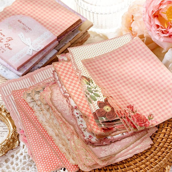 30Pcs/Pack Vintage Decorative Paper Material Perfect for Planner ...
