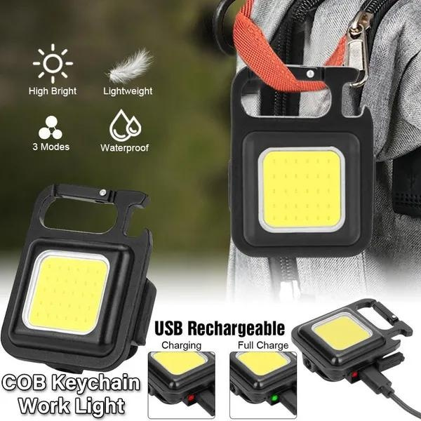 2024 Mini Flashlight Keychain LED Light Pocket LED Work Light High ...