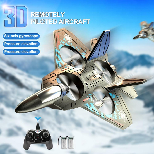 New Design L0712 RC Aircraft 6 Axis Gyro Air Pressure Set Height Stunt ...