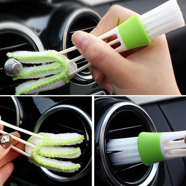1PC Multifunction Cleaning Brush Car Air Vent Cleaner Mini Duster ...