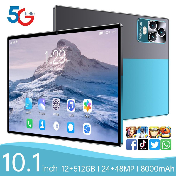 New Tablet, Large Screen, Large Memory, High-definition Tablet 10.1 ...