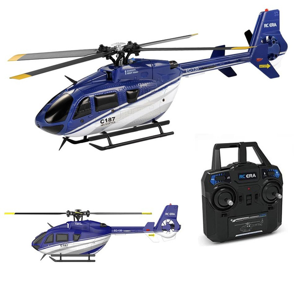 RC ERA C187 Pro EC135 Scaled 1:48 RC Helicopter 4CH 6-Axis Gyro ...