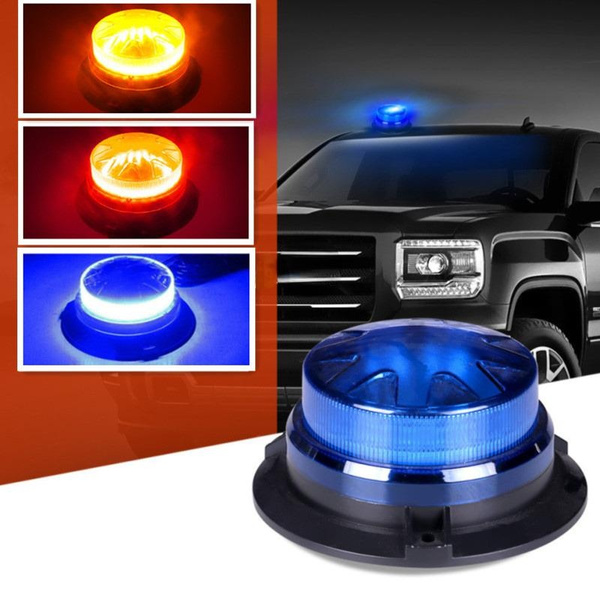 24 LEDS Car Emergency Strobe Lights car Rooftop Flashing Warning Beacon ...