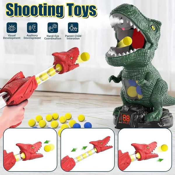 Children's Dinosaur Aerodynamic Launch Tyrannosaurus Rex Ball Soft ...