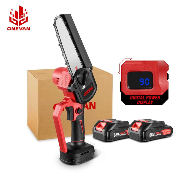 6 Inch MINI Electric Saws Cordless Electric Chainsaws Woodworking Power ...