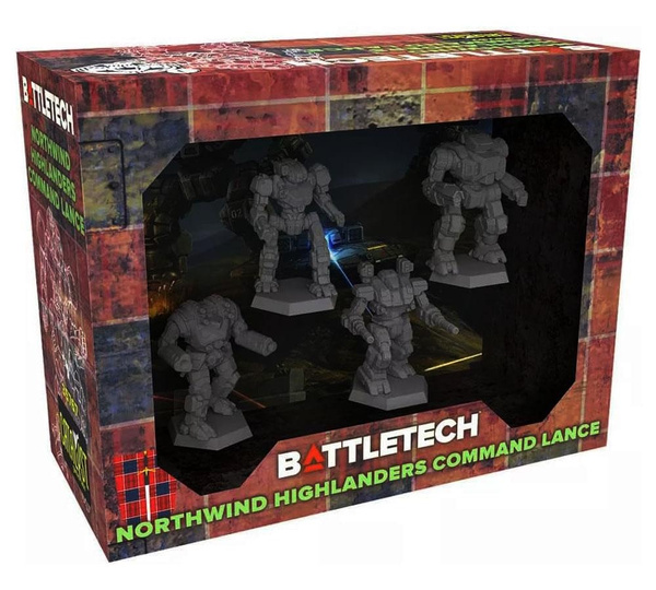 BattleTech: Miniature Force Pack - Northwind Highlanders Command Lance ...