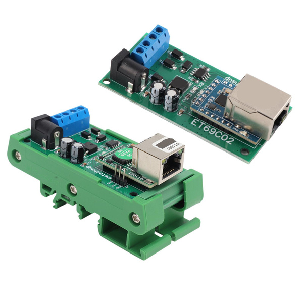 Ethernet To RS485 Converter, 9600BPS Wide Purpose Ethernet To RS485 ...