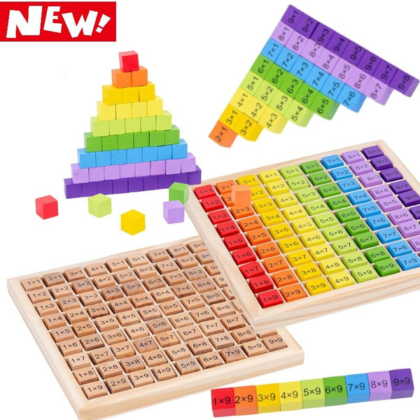 Montessori Educational Kids Toys Baby Math Arithmetic Toys 99 ...