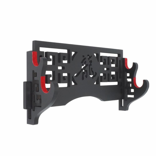 Velvet Protect Sword Wall Mount Sword Holder Display Stand for Katana ...