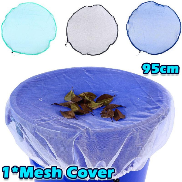 Outdoor Garden Rain Bucket Insect Proof Mesh Cover Water Tank Screen ...
