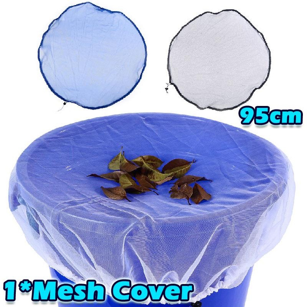 Outdoor Garden Rain Bucket Insect Proof Mesh Cover Water Tank Screen ...